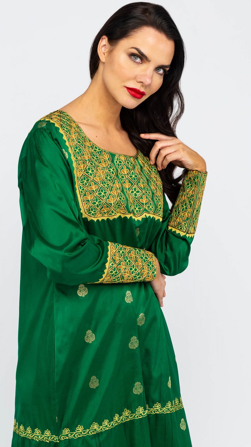 Green Kandura – Golden Orchid Boutique